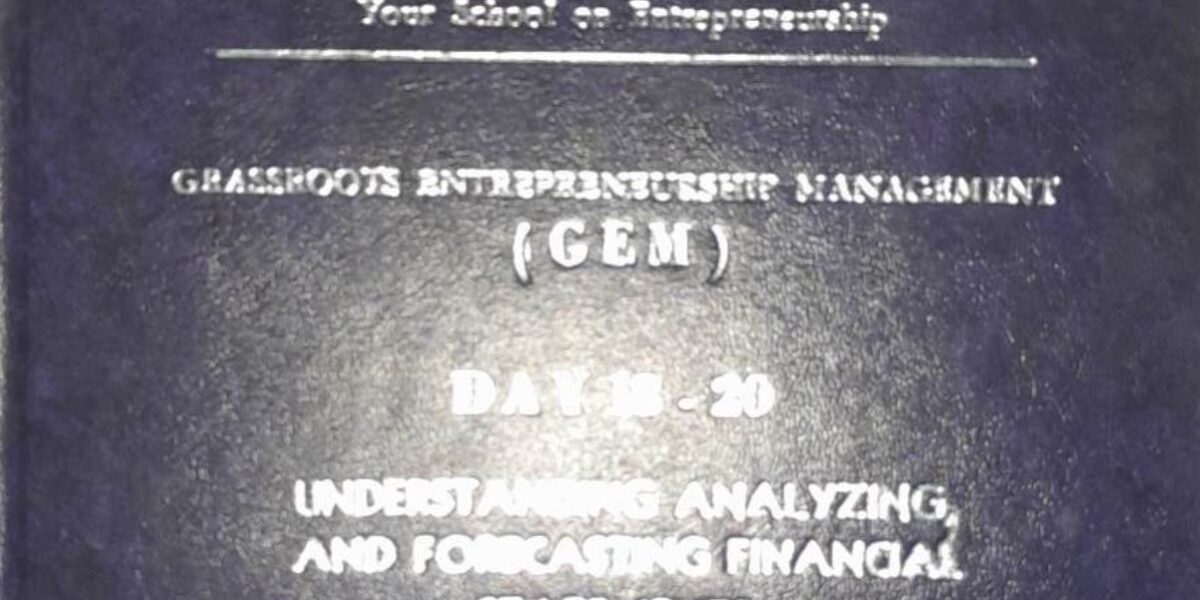 Grassroots Entrepreneurship Management: Understanding Analyzing, and ...