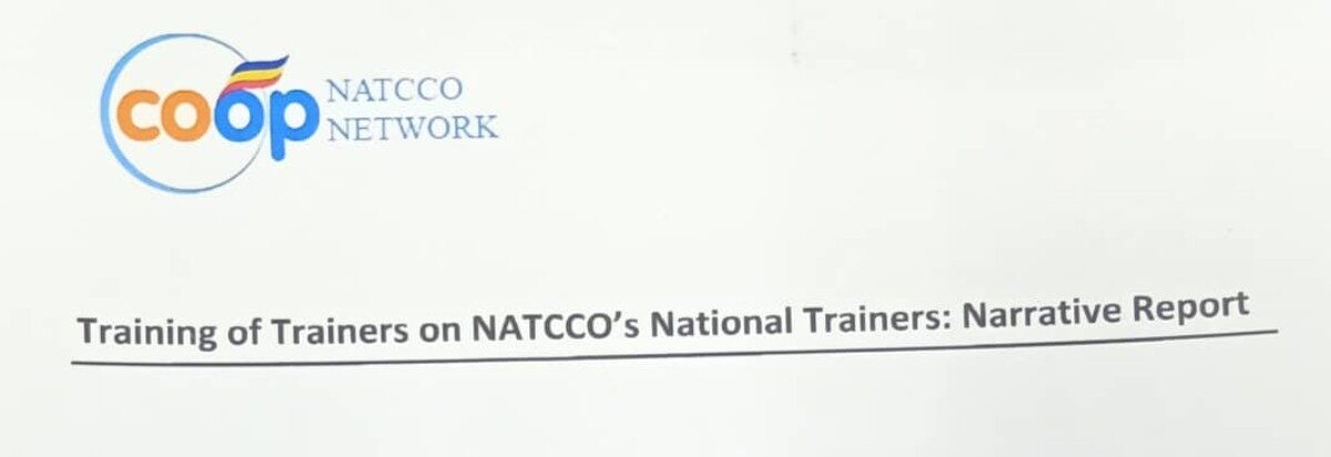 Training of Trainers for NATCCOs National Trainers Manual - NATCCO NETWORK